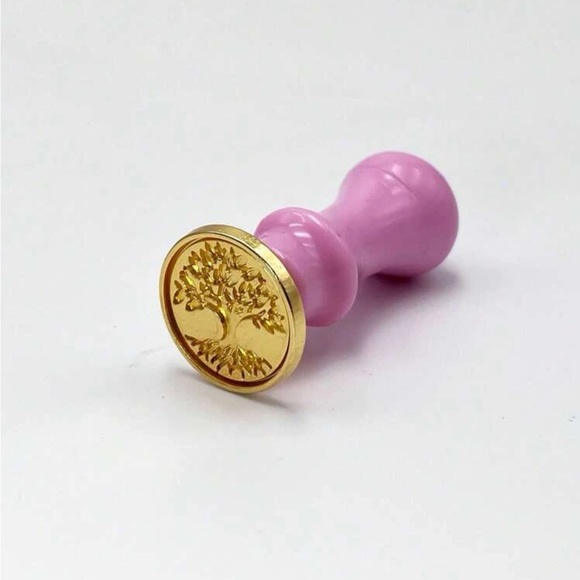 Toys | Wax Seal Of Oak Tree With Mini Pink Plastic Handle | Poshmark